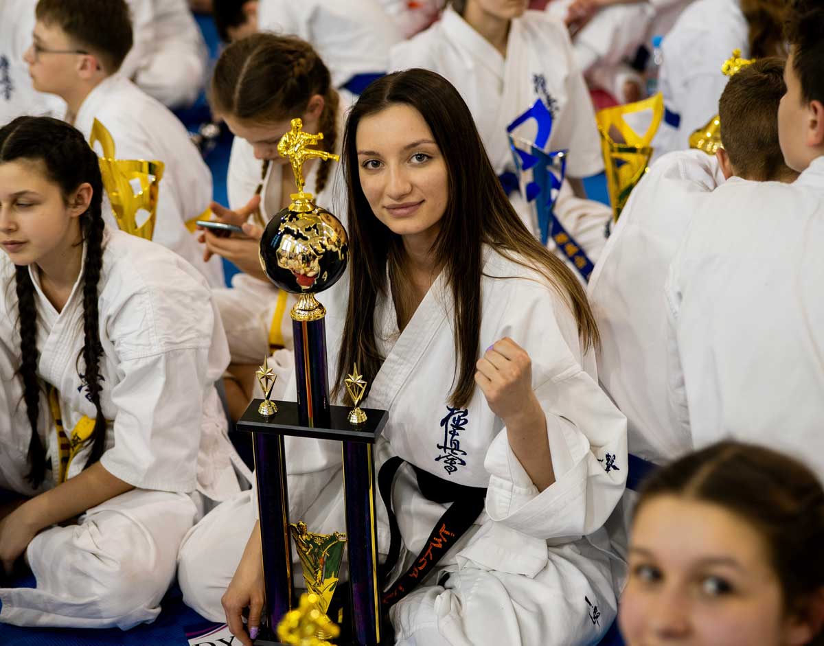 Wiktoria Bilska z Krempnej zdobyła 2 stopień dan w karate